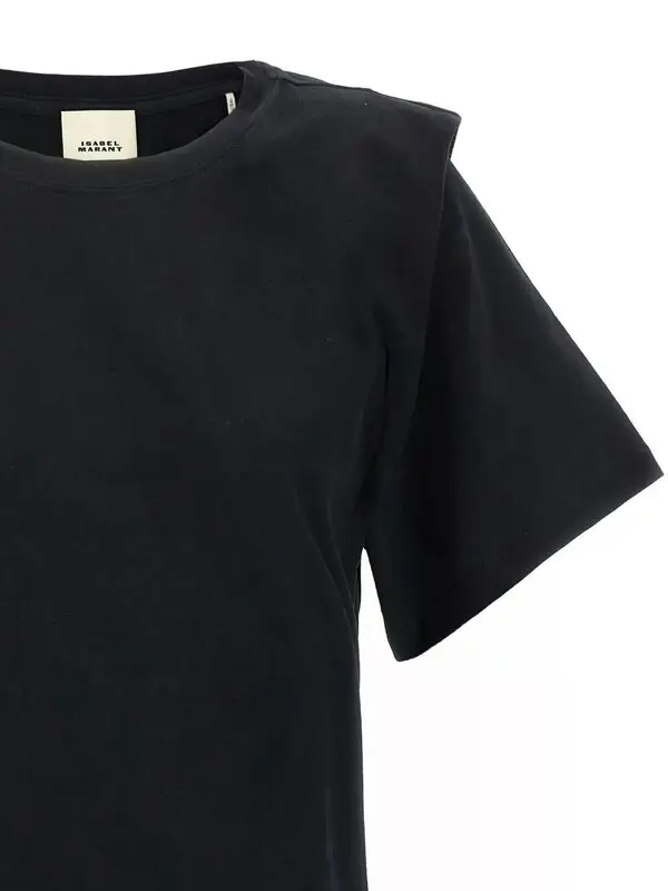 Isabel Marant Étoile Zelitos Padded-shoulder T-shirt