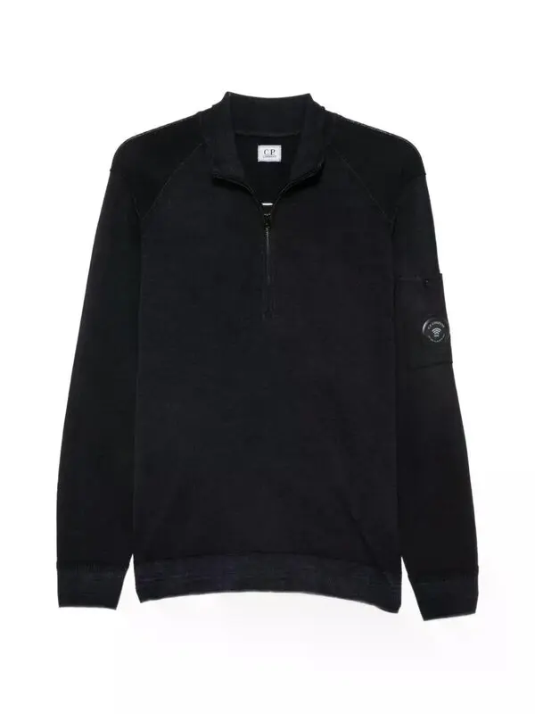C.P. COMPANY Lens Half-zip Sweater