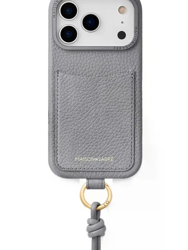 MAISON DE SABRE Sling Leather Iphone 18 Pro Phone Case