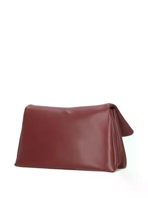 THEMOIRE Foldover-flap Gold-tone Hardware Shoulder Bag