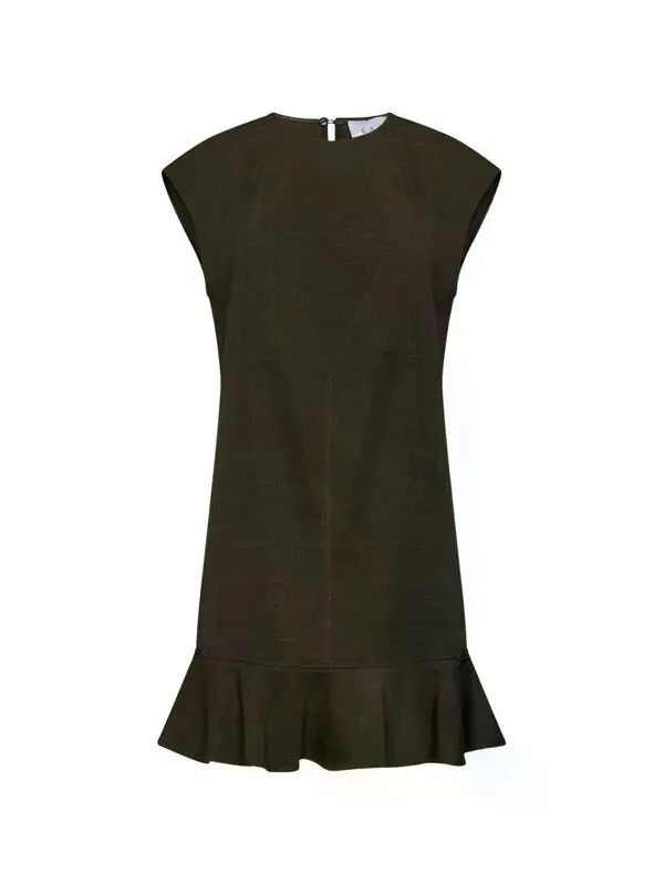 KAOS Ruffled-hem Sleeveless Dress