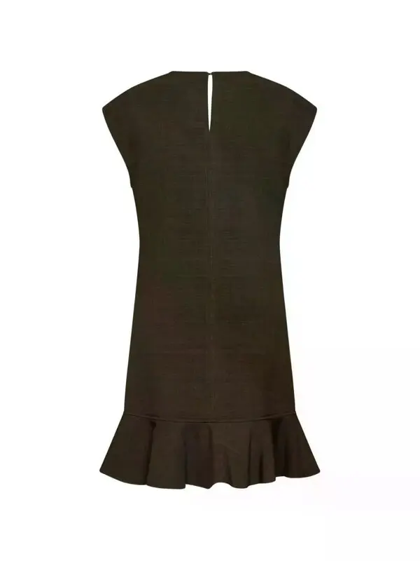 KAOS Ruffled-hem Sleeveless Dress