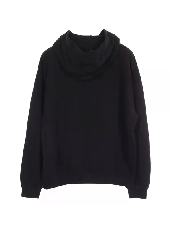 Celine 2010s Logo Drawstring Hoodie