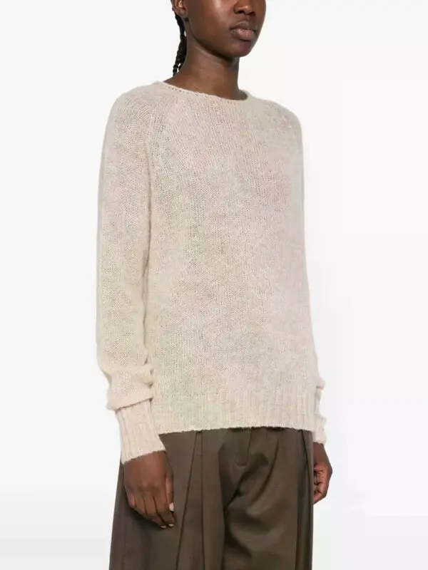 SCAGLIONE Raglan-sleeve Boat-neck Sweater