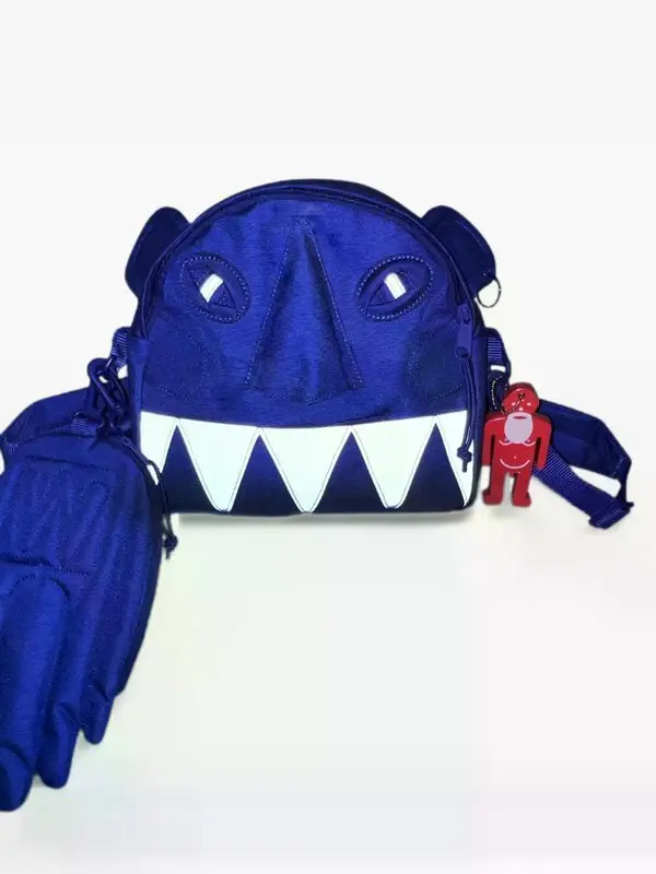 EASTPAK X Walter Van Beirendonck Mini Walter Face-motif Clutch Bag