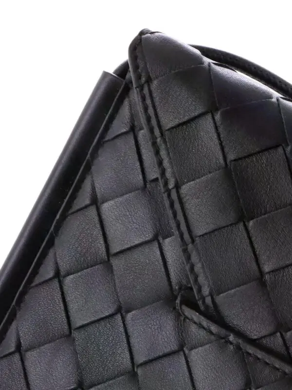 Bottega Veneta Solstice Phone Pouch Intrecciato Leather Shoulder Bag
