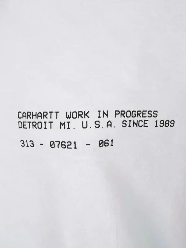 Carhartt Work In Progress Feather Progress T-shirt - White
