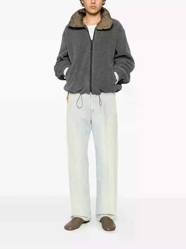 MAGLIANO Contrast-panel Zip-up Jacket