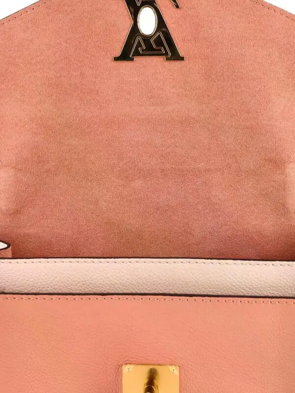 LOUIS VUITTON Mylockme Handbag Leather Bb Crossbody Bag