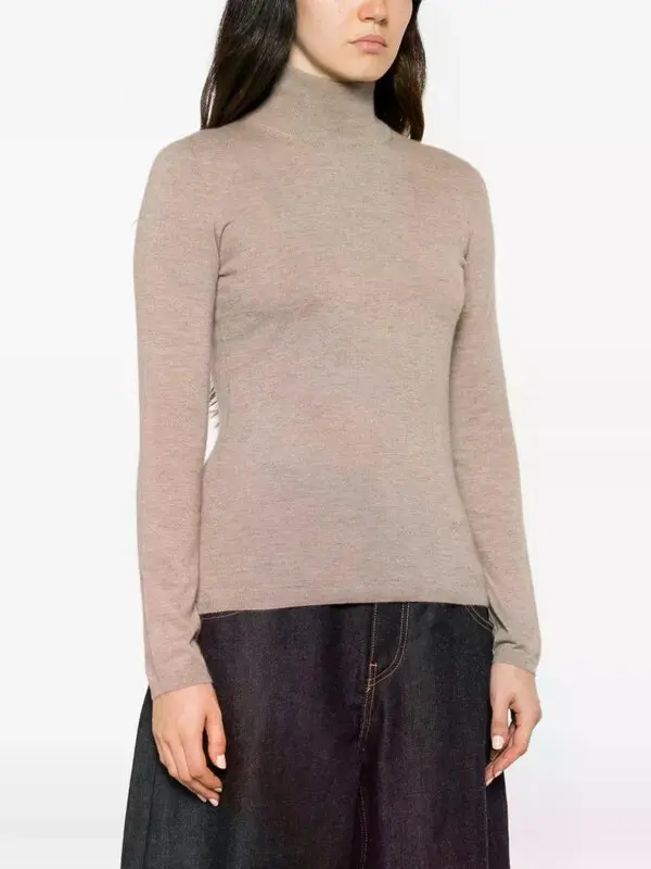 Max Mara High-neck Cashmere Sweater