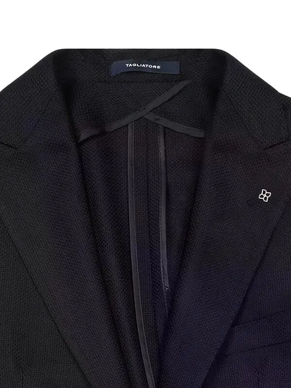 Tagliatore Peak-lapel Single-breasted Blazer