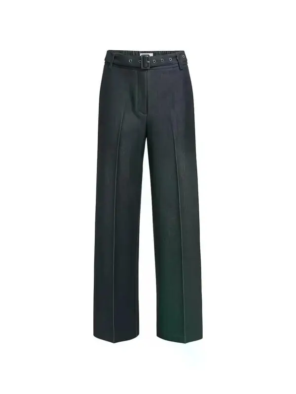 YAYA Belted Wide-leg Trousers