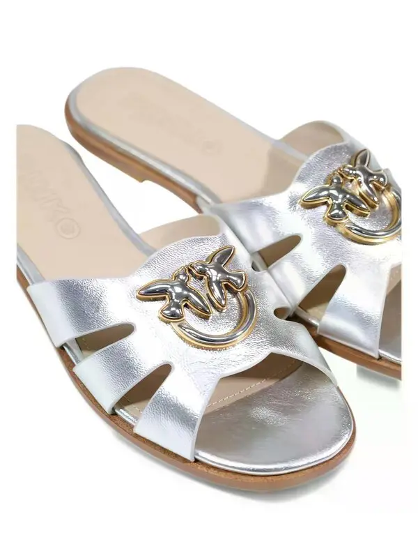 Pinko Love Birds Cut-out Sandals