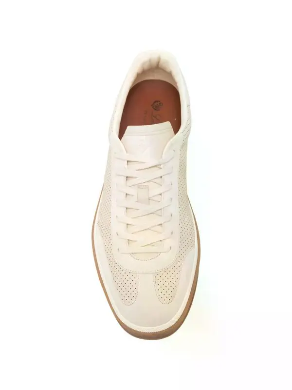 Loro Piana Tennis Walk Perforated Sneakers