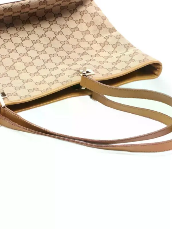 Gucci 2000s Gg Canvas Tote Bag