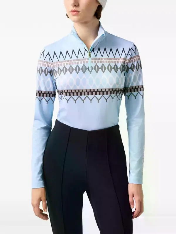 Bogner Beline Geometric-print Base Layer