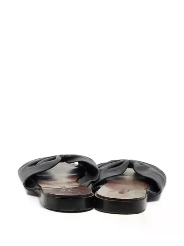 JIMMY CHOO Jupiter Leather Slides