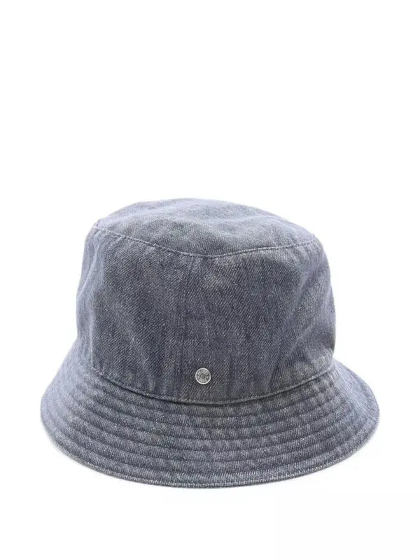 Hermès 2000s Serie Button Bucket Hat - Blue