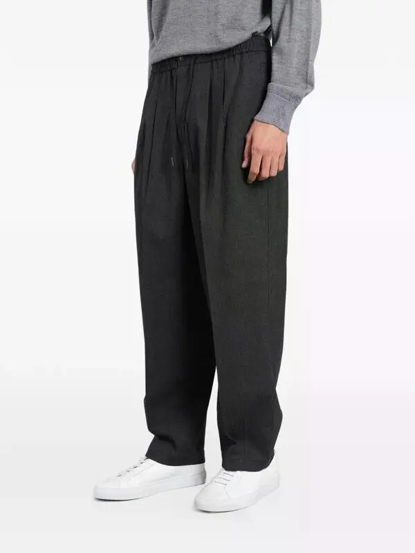 PT TORINO Drawstring Pleated Trousers