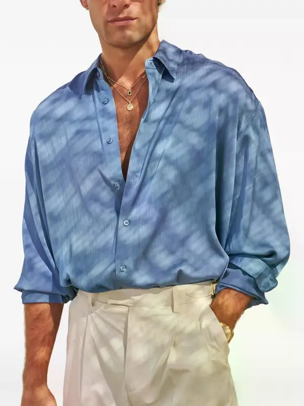 SINK SWIMWEAR Flow Satin Shirt