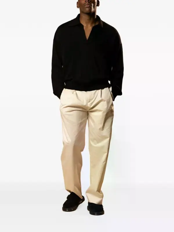 SINK SWIMWEAR Double-pleated Tailored Trousers