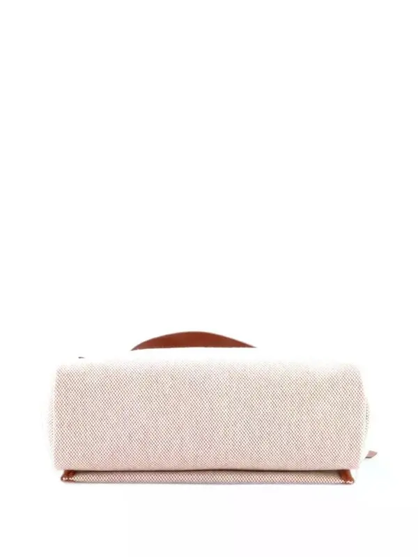 Hermès Herbag Zip Toile And Leather 20 Shoulder Bag