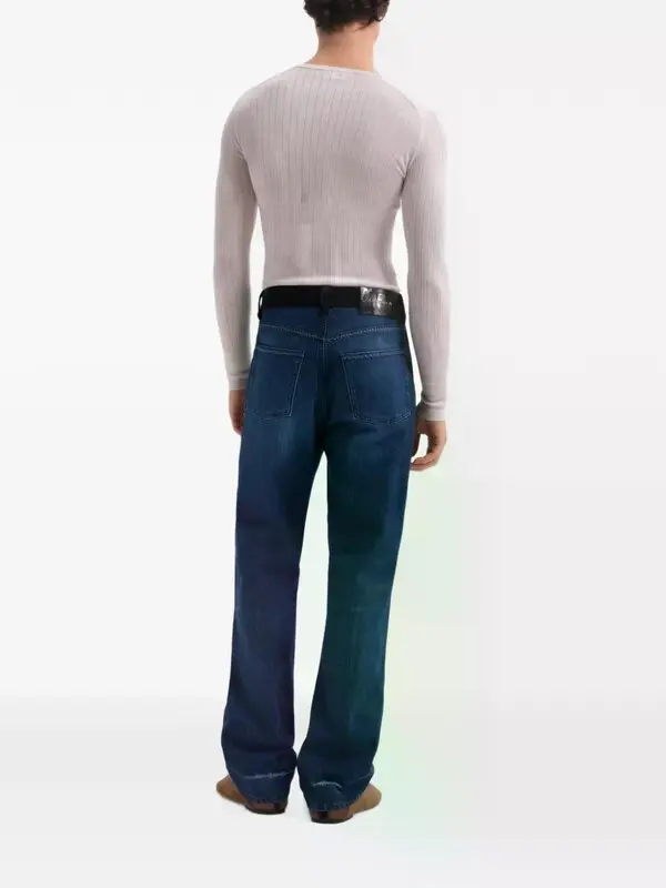 WALES BONNER Studio Contrast-stitch Jeans