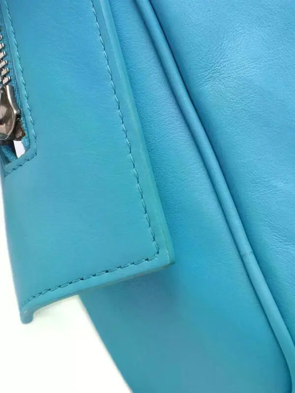 Bottega Veneta 2010s Leather Hand-strap Clutch Bag