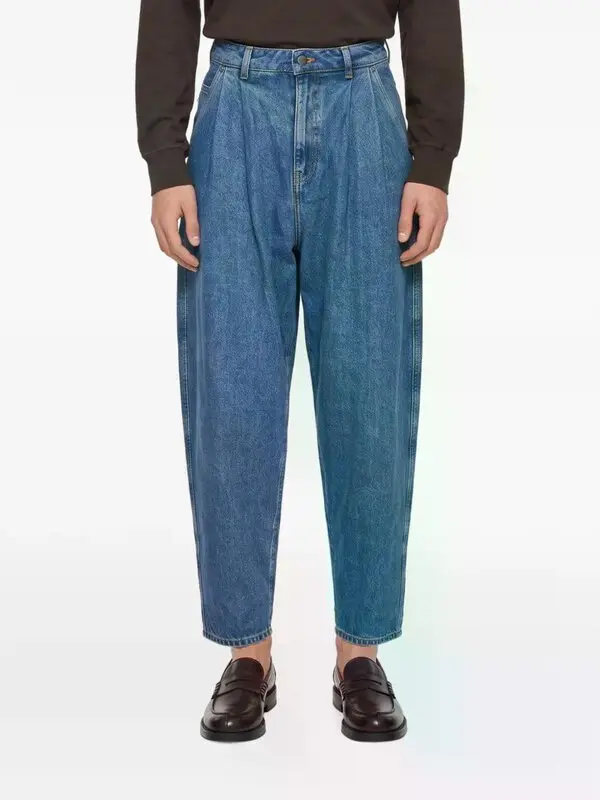 HED MAYNER Pleated-detail Jeans