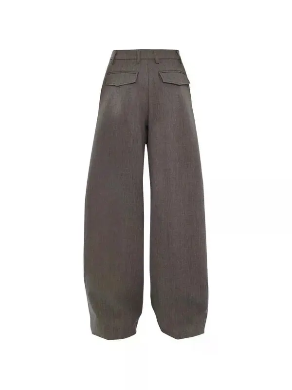 THELATEST Billie Pleated Wide-leg Trousers