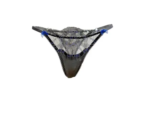 CAROL COELHO Salkantay Lace & Satin Thong