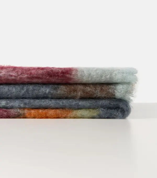 MANTAS EZCARAY Matisse Mohair And Wool-blend Throw