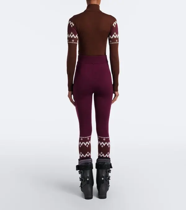 Perfect Moment Fair Isle Wool Bodysuit