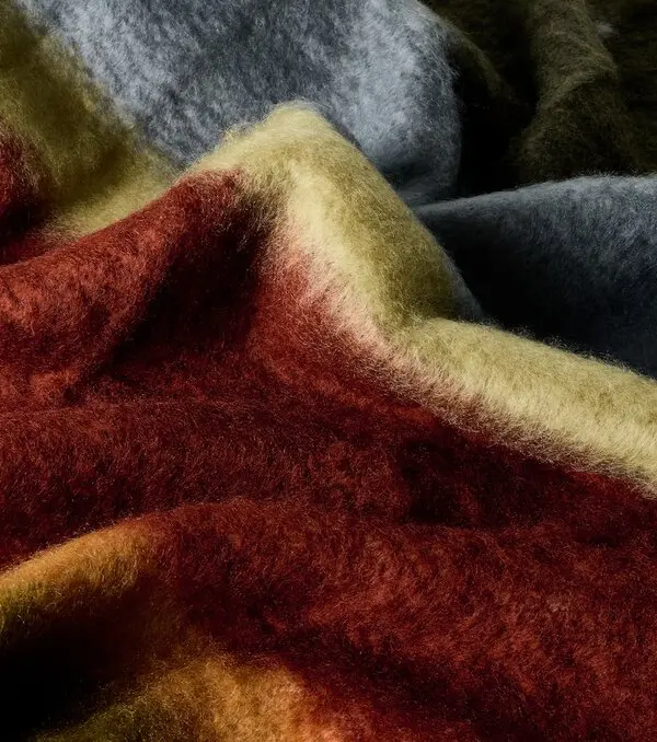 MANTAS EZCARAY Matisse Mohair And Wool Throw