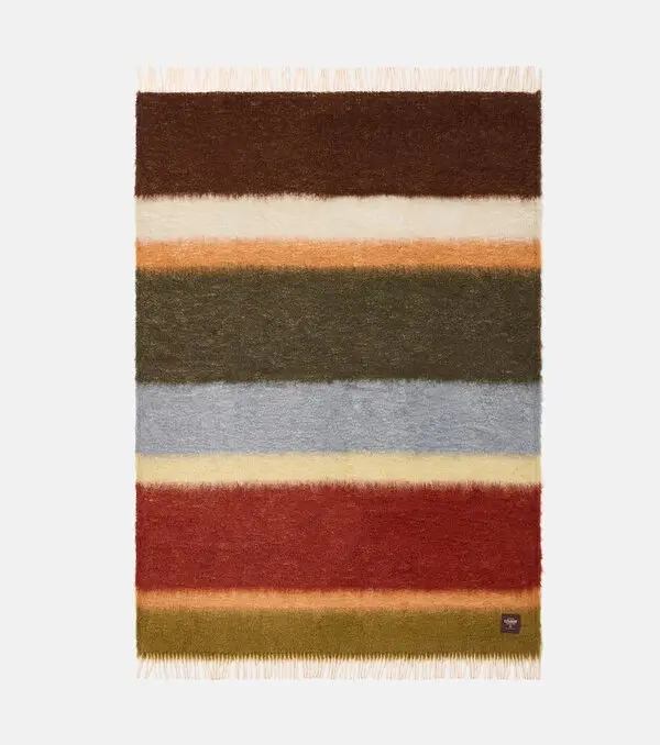 MANTAS EZCARAY Matisse Mohair And Wool Throw