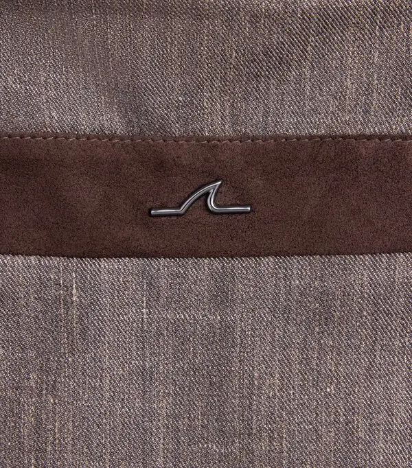 Paul & Shark Wool-silk-linen-blend Bomber Jacket
