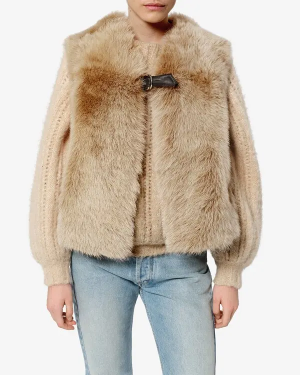 Isabel Marant Étoile Riza Shearling Vest