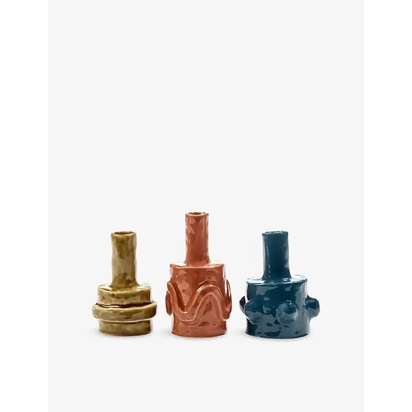 SERAX Molly Stoneware Vases Set Of Three