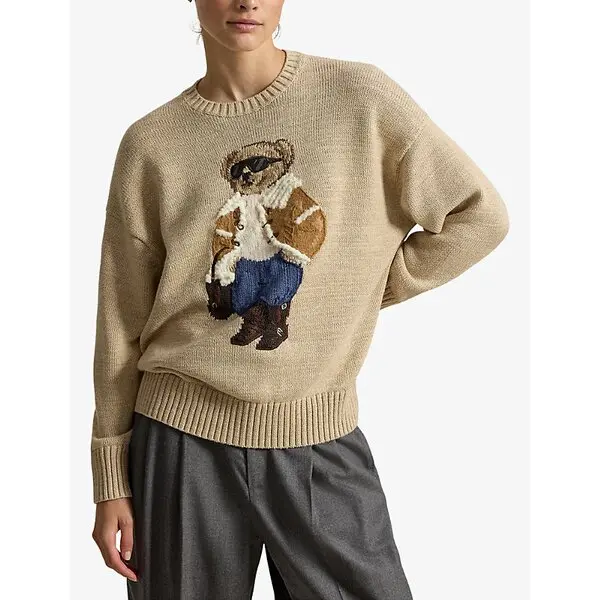 Polo Ralph Lauren Polo Bear Crewneck Cotton Sumper