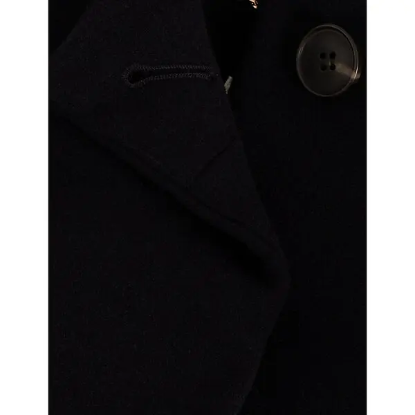 PHASE EIGHT Mollie Funnel-neck Long Wool-blend Coat