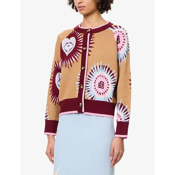 NEVER FULLY DRESSED Heart Cheryl Knitted Cardigan