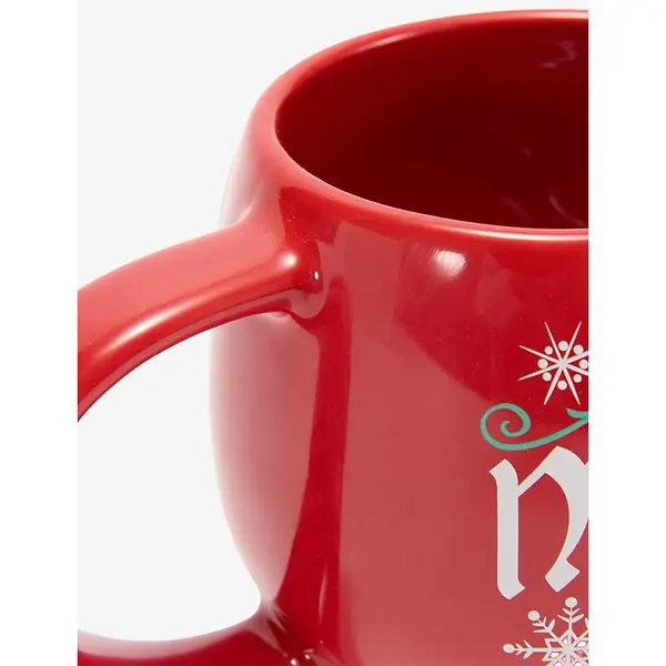 THE DISNEY STORE AT SELFRIDGES Santa Mickey Mouse Stoneware Mug