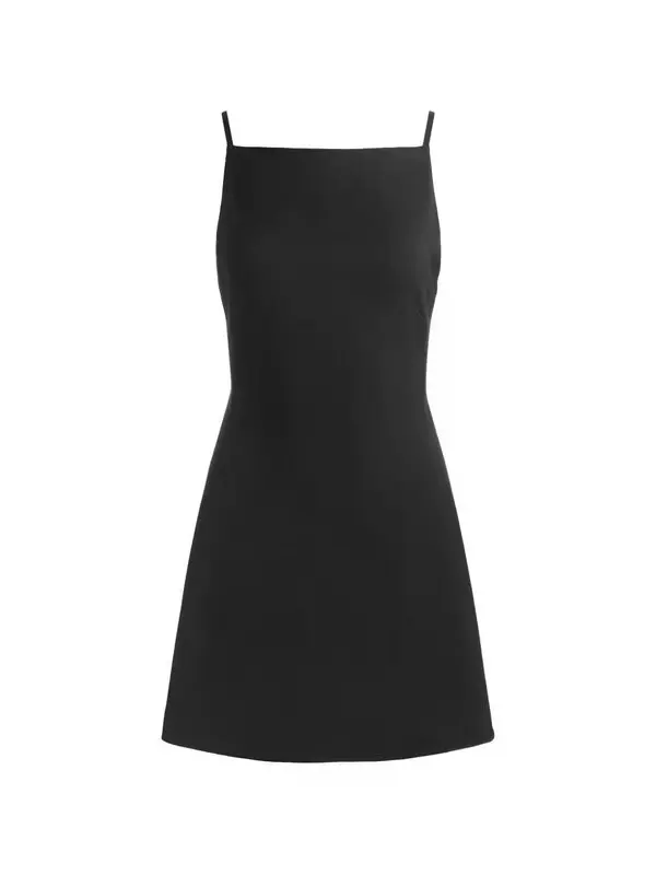 Alice + Olivia Cherie Square-neck Mini Dress