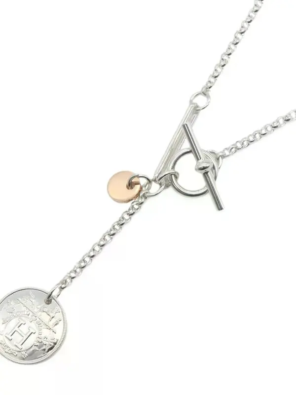 Hermès 2010s Pm Ex-libris Necklace