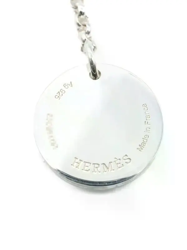 Hermès 2010s Pm Ex-libris Necklace