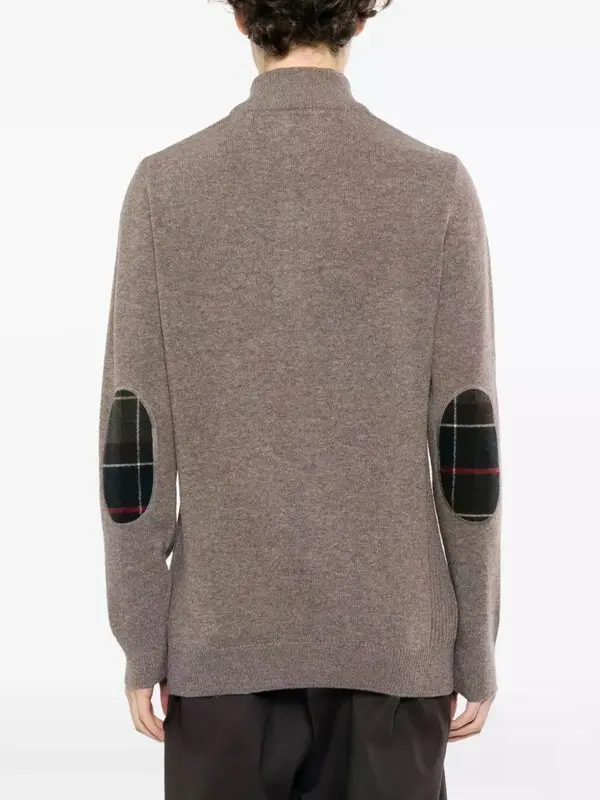 Barbour Ronson Wool-cashmere Half-zip Sweater