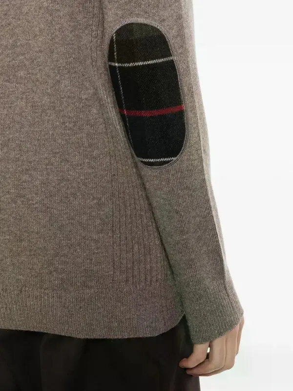Barbour Ronson Wool-cashmere Half-zip Sweater