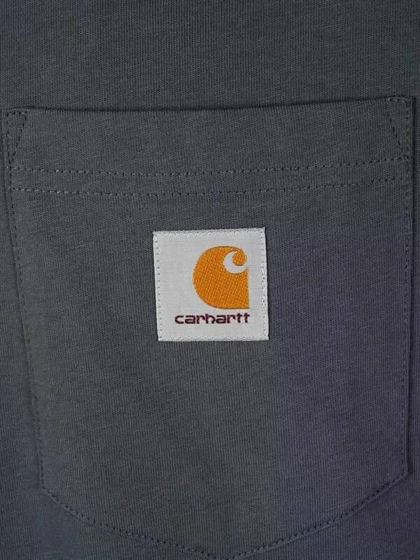 Carhartt Work In Progress Logo-patch Pocket T-shirt