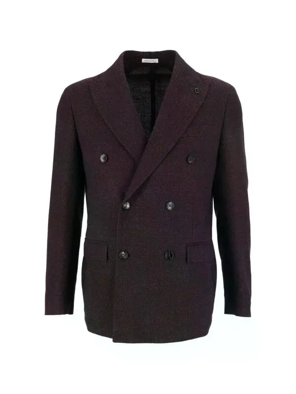 BRERA Double-breasted Peaked-lapel Jacket
