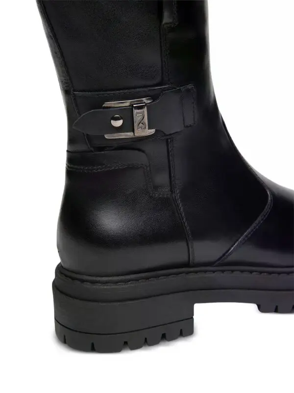 NEROGIARDINI Buckle-detail Ridged-sole Boots